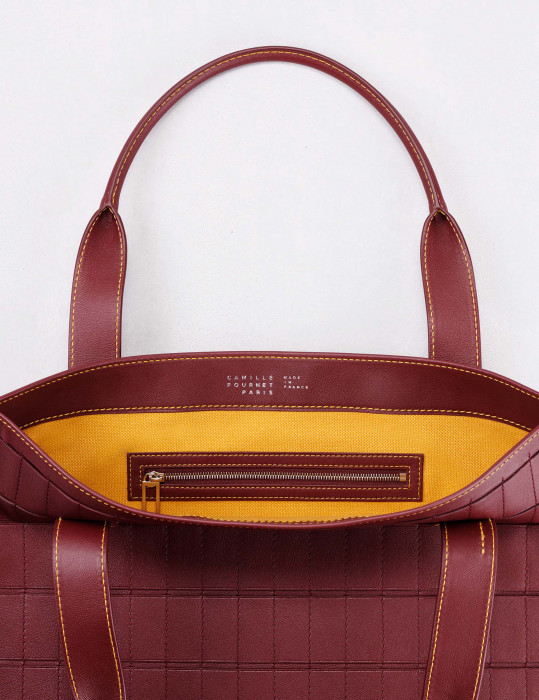 Luxury leather bag - Camille Fournet